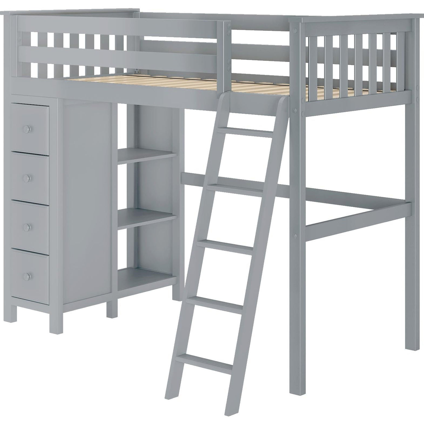 Jackpot Deluxe Edinburgh Loft Bed Storage — Cozy Kids Furniture